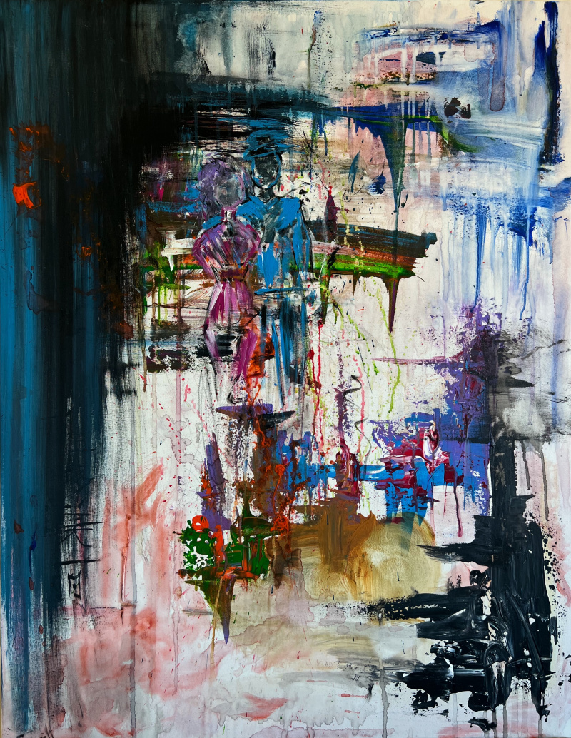 Emiliya Guseynova - Those two, 85×110 см: Описание произведения | Артхив