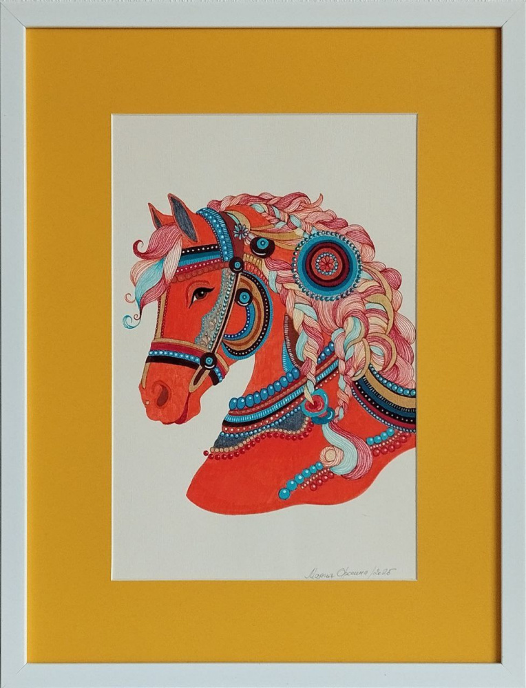 Купить картину: Мария Оросина - Символ года 2026, Москва и Московская ...