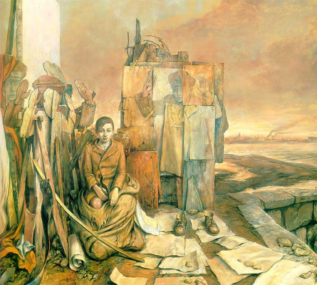 A Holocaust survivor, American painter Samuel Bak opens art museum in ...