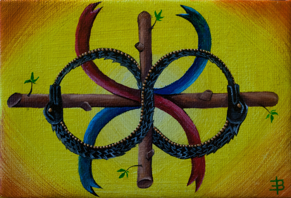 Купить картину: Екатерина Вольная - "Стабильность" / "Stability", Санкт ...